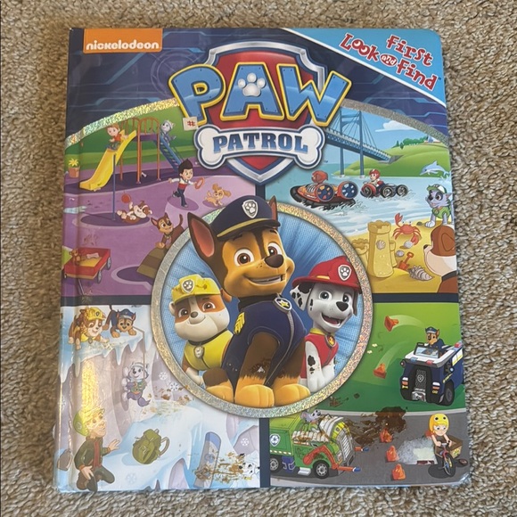 Nickelodeon | Toys | Nickelodeon Paw Patrol First Look And Find Book ...